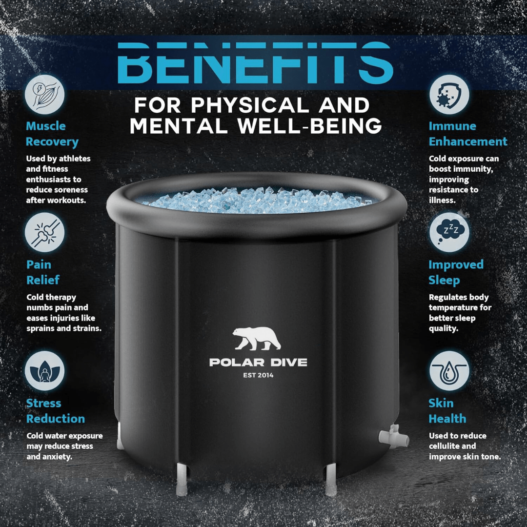 The Polar Dive | Cold Plunge Tub for Ice Bath & Chiller